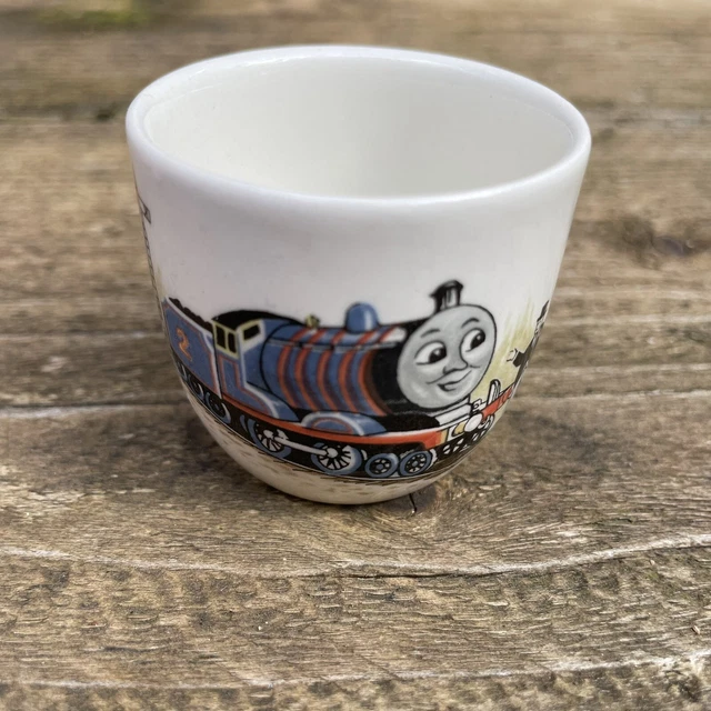 THOMAS THE TANK Engine And Friends Edward wedgewood Vintage Egg Cup VGC ...