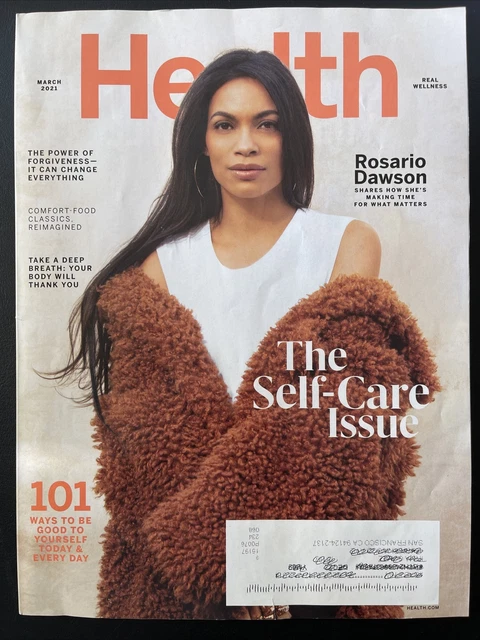 HEALTH MAGAZINE-MARCH 2021-THE Self-Care Issue-Rosario Dawson-Real ...