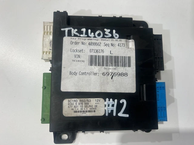 BMW MINI BC1RD Basic Body Control Module Unit - 6976988 - Mini R50 R53 ...