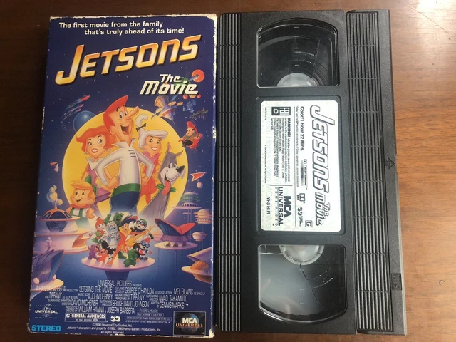 JETSONS THE MOVIE VHS Vintage 1990 Animated Cartoon Kids Movie New ...