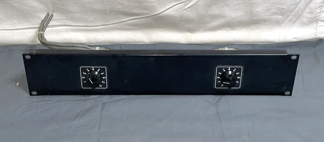VINTAGE ALTEC SOUNDOLIER AT-35 dual dial 3.5dB Stepped Attenuator RACK ...