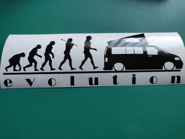 VW T5 EVOLUTION - Car/Van/Camper Decal Sticker High Quality Vinyl £4.99 ...