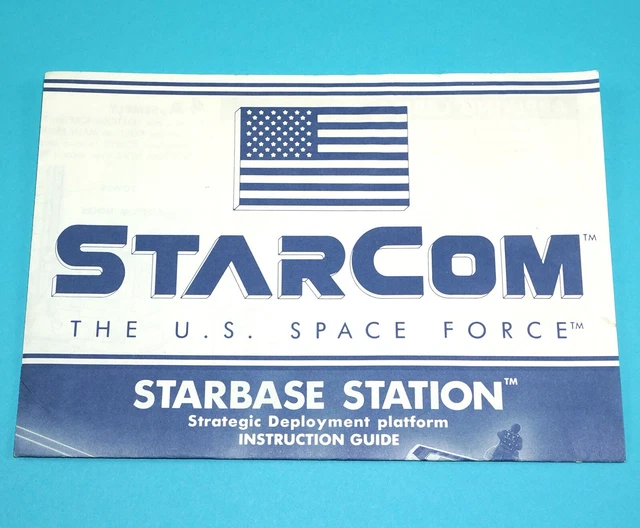 STARCOM ORIGINAL INSTRUCTIONS STARBASE STATION US 1980s COLECO EUR 9,99 ...