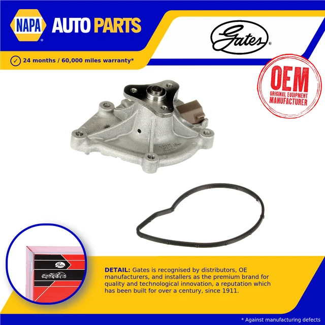 WATER PUMP FITS CITROEN C3 PICASSO VTi 1.4 1.6 2009 on Coolant Gates ...