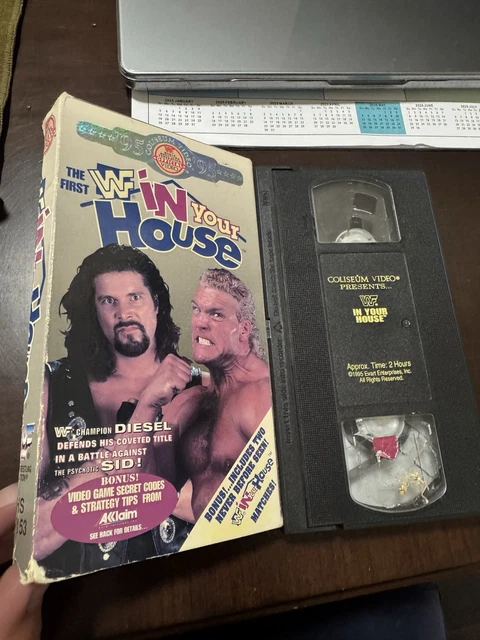 WWF THE FIRST In Your House VHS Coliseum Wrestling Video Tape WWE Rare 1995 1 £42.80 - PicClick UK