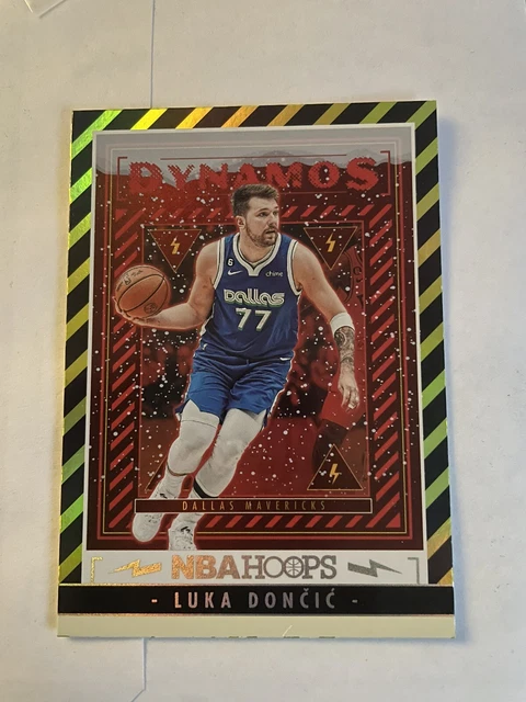 2023-24 PANINI NBA Hoops Holo Winter Dynamos Luka Doncic #5 Dallas ...