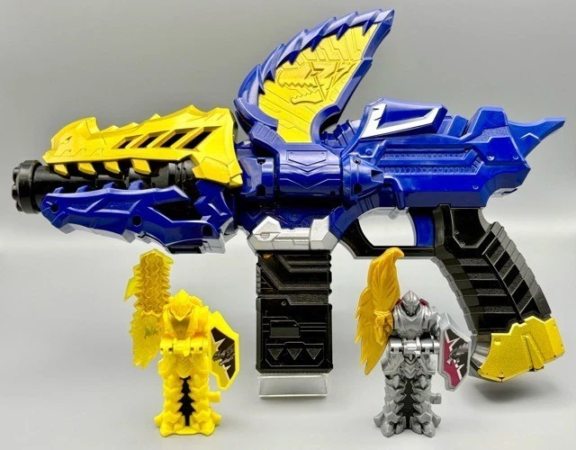 POWER RANGERS DINO Fury Ryusoulger DX Mosa Changer Gun 2Keys Bandai ...