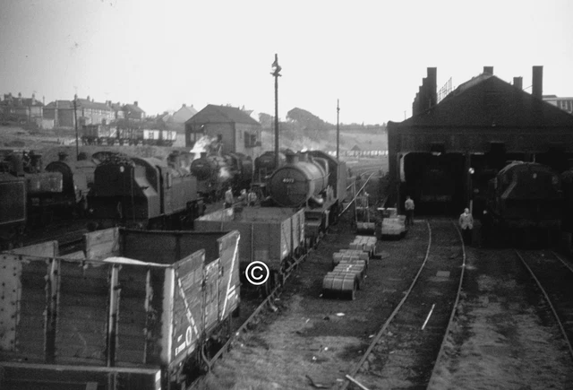 WEYMOUTH ENGINE SHED, DORSET. STEAM HEYDAY March 1964 PHOTO 6x4 £2.49 ...