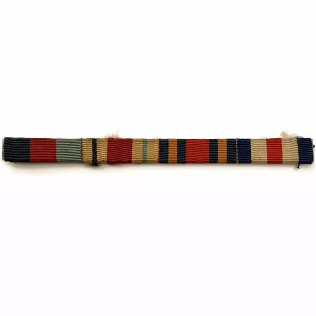 WW2 MEDAL RIBBON Bar - 1939-45, Africa, Burma Star & France and Germany ...