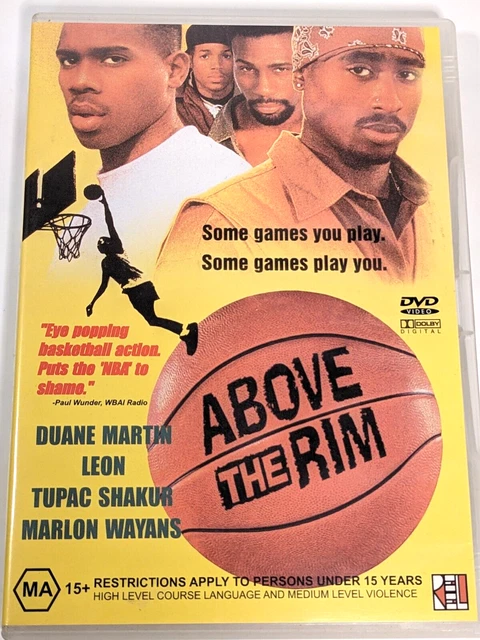ABOVE THE RIM (1994) DVD Tupac 2Pac Shakur (Region 4) Free🇦🇺Postage $9. ...