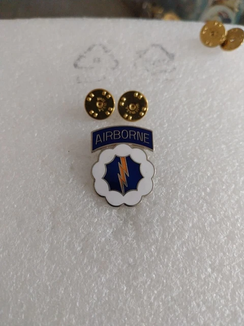 CREST ARMEE US 9TH AIRBORNE DIVISION FORTITUDE original EUR 12,00 ...