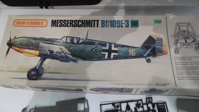 MATCHBOX NO. PK-502 1:32Messerschmitt Bf/109E-3 £34.69 - PicClick UK