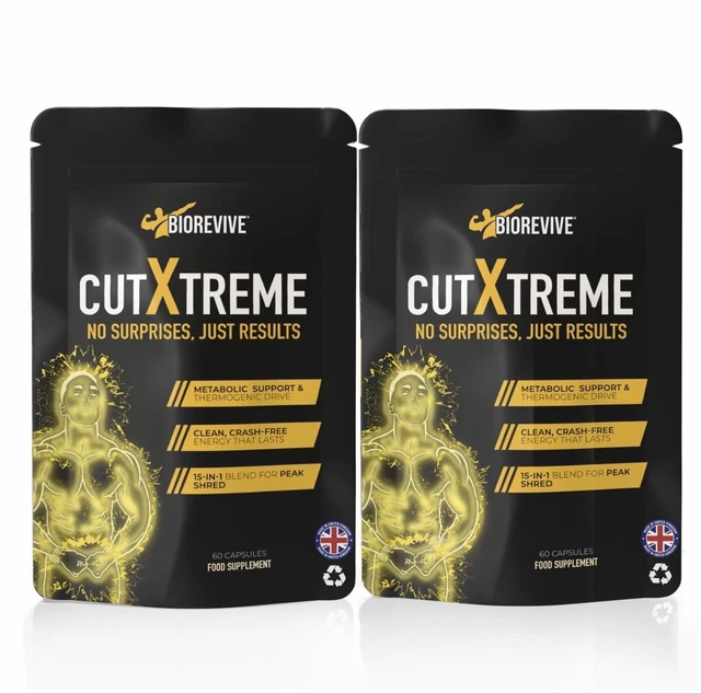 DOUBLE CUT XTREME Bundle | Wellness | Energy | Fitness | BioRevive £33. ...