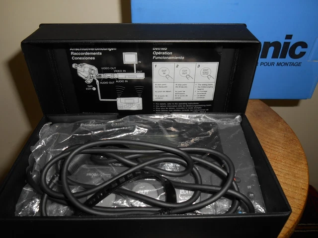 PANASONIC VIDEO EDITING Controller Vw-Ec1E £19.95 - PicClick UK