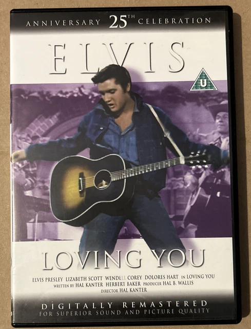 ELVIS PRESLEY - Loving You Elvis Presley 2002 DVD 25 Anniversary NBC ...