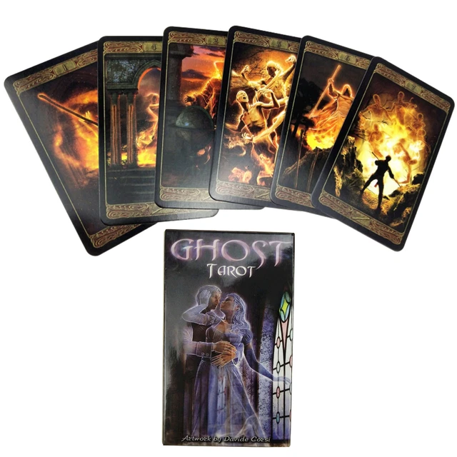GHOST TAROT CARDS Oracles Deck Mysterious Divination Ghost Tarot Deck ...