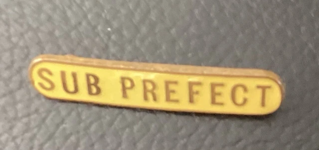 RARE VINTAGE SUB PREFECT School badge. £1.00 - PicClick UK