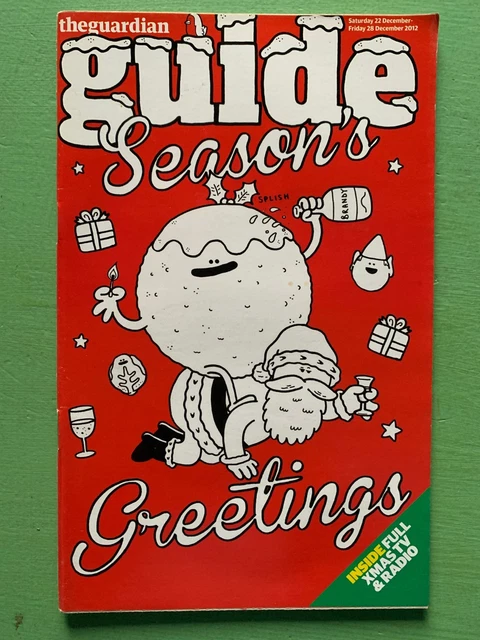 THE GUIDE MAGAZINE 22-December-2012 CHRISTMAS TV songs films Seth ...