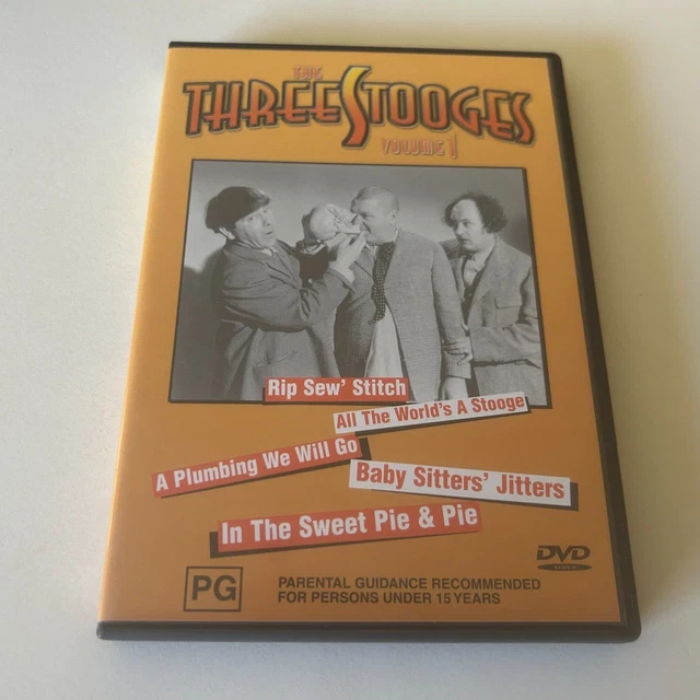 THE THREE STOOGES Volume 1 TV Series DVD Region 4 $6.95 - PicClick AU