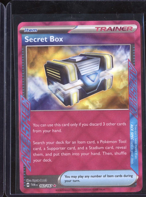 SECRET BOX 2024 Pokemon Twilight Masquerade 163/167 Ace Spec Rare $15. ...