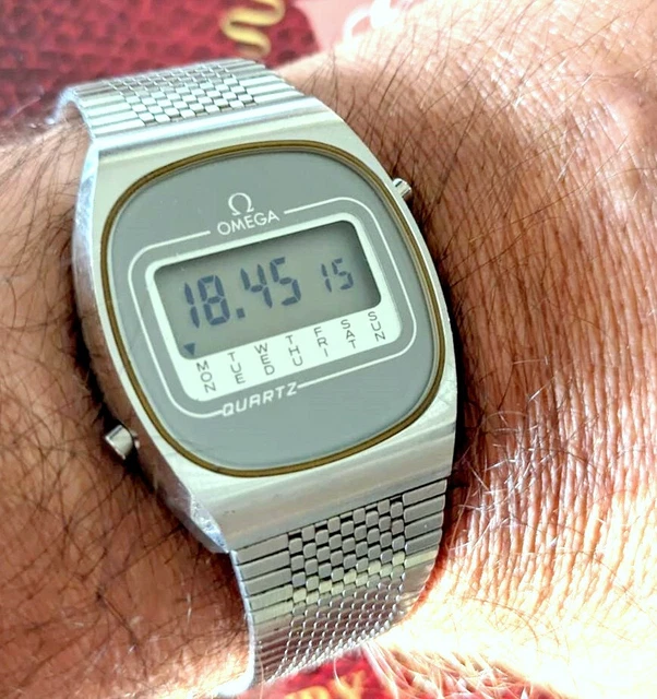 MONTRE WATCH OMEGA Lcd 196.0074 Calibre 1616 Pre Seamaster Lcd Vintage ...