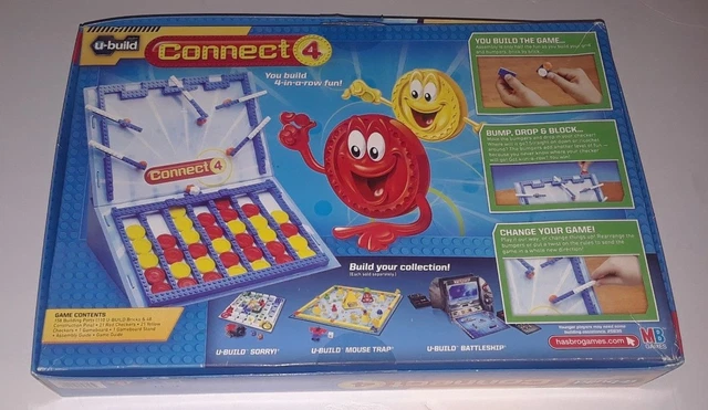 HASBRO U-BUILD CONNECT 4 Board Games Family Fun Game Night EUR 11,41 ...