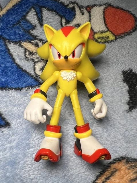SUPER SHADOW JAKKS Figure - Sonic The Hedgehog RARE - SEGA SHADOW THE ...