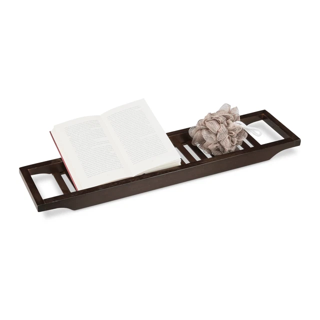 PONT DE BAIGNOIRE tablette de baignoire salle de bain en bambou EUR 24 ...