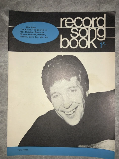 RECORD SONG BOOK Magazine January 1967 Tom Jones Sandie Shaw £1.50 ...