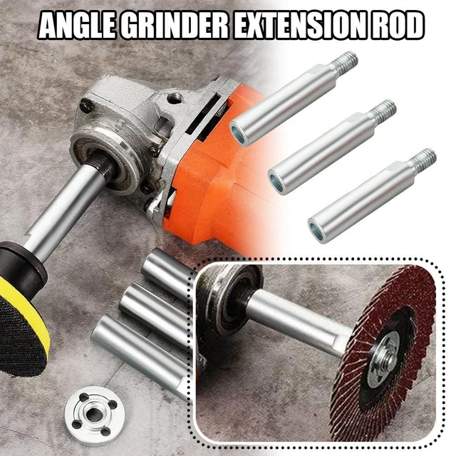ANGLE GRINDER EXTENSION Connecting Rod Grinding Connection Shaft W/Nuts ...