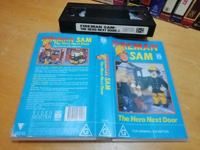 FIREMAN SAM: THE HERO NEXT DOOR (4 Episodes) - 1991 ABC 4 Kids Vhs - A ...