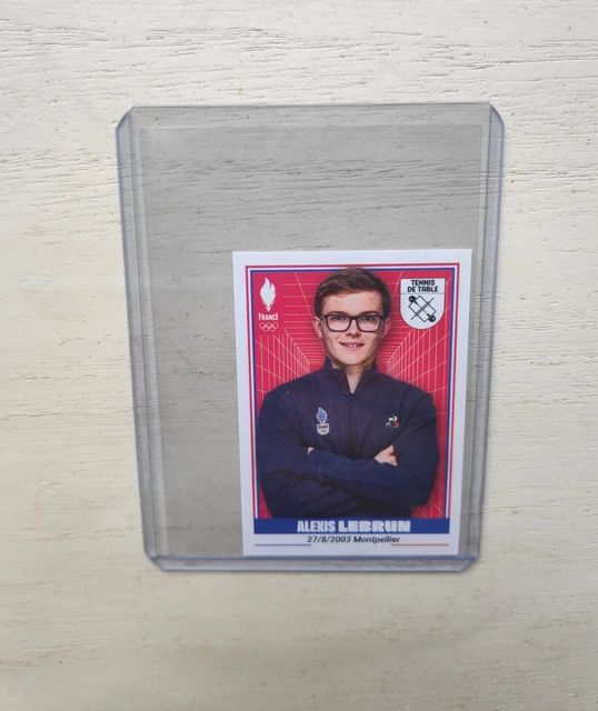 PANINI ALEXIS LEBRUN Jeux Olympiques Paris 2024 Toploader EUR 7,90 ...