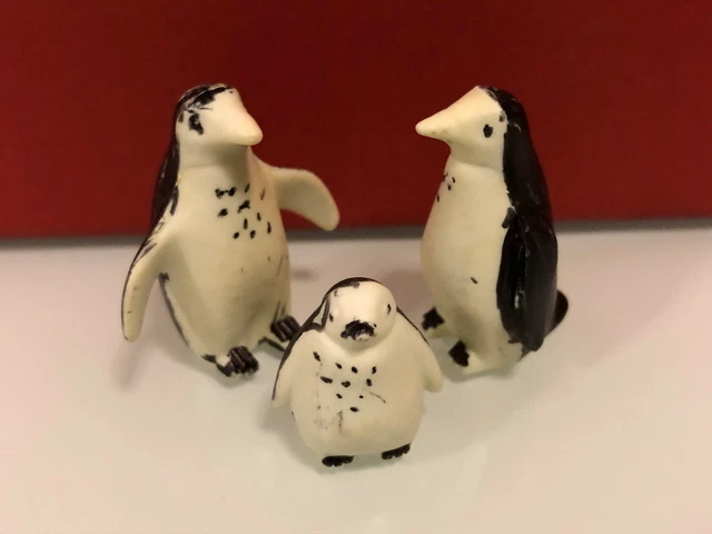 PLAYMOBIL COLOR ANIMALES familia pingüinos Pingu Antártida Zoo Polo Sur ...