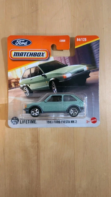 MATCHBOX 2025 MAINLINE - 1983 Ford Fiesta MK2 Green - Short Card - 84/125 £8.00 - PicClick UK