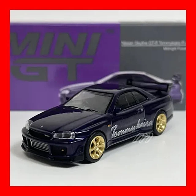 MINI GT SKYLINE Gt-R R34 R-Z Midnight Purple £99.59 - PicClick UK