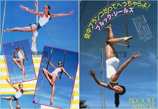 BROOKE SHIELDS EN maillot de bain 1980 JPN coupures photo 2 feuilles (3 ...