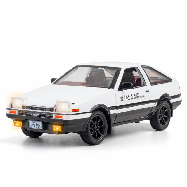 INITIAL D TRUENO AE86 Model Car 1:20 Scale Diecast Toy Cars for Kids ...