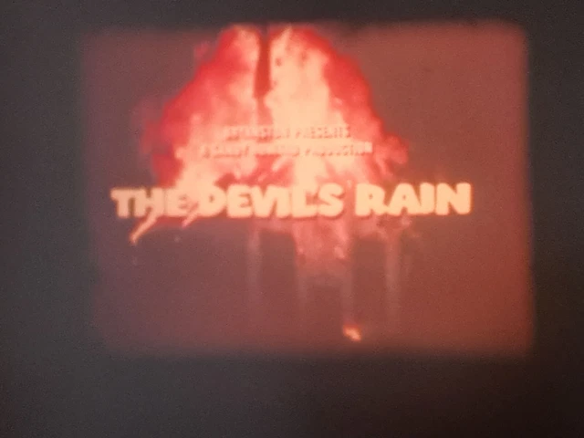 THE DEVILS RAIN 1975 Trailer Super 8 Colour Sound 50Ft 8Mm Cine Film £9.99 - PicClick UK