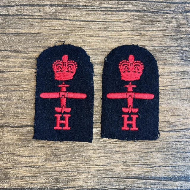 ROYAL NAVY CHIEF Petty Officer aircraft handler Uniform Trade/Collar ...