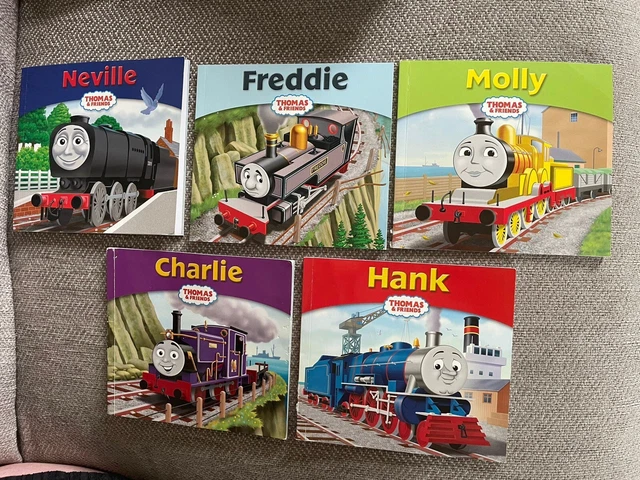 THOMAS THE TANK Engine & Friends Paperback 5 Book Bundle Character ...