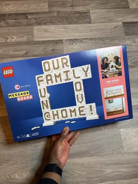 LEGO 41839 MESSAGE Board Build Together Building Set 1743 Pieces New ...