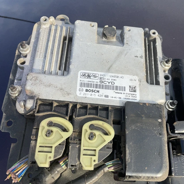FORD ENGINE CONTROL Module Ecu Diesel 8V41-12A650-Ad Mk1 2008+ 9Cyd ...