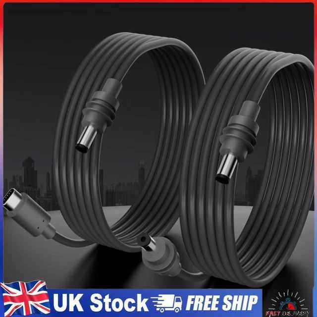 FOR STARLINK MINI Gen 3 Barrel Jack Charging Cable Outerdoor Waterproof ...