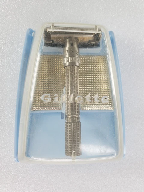 GILLETTE SLIM ADJUSTABLE Razor 1966 £88.00 - PicClick UK
