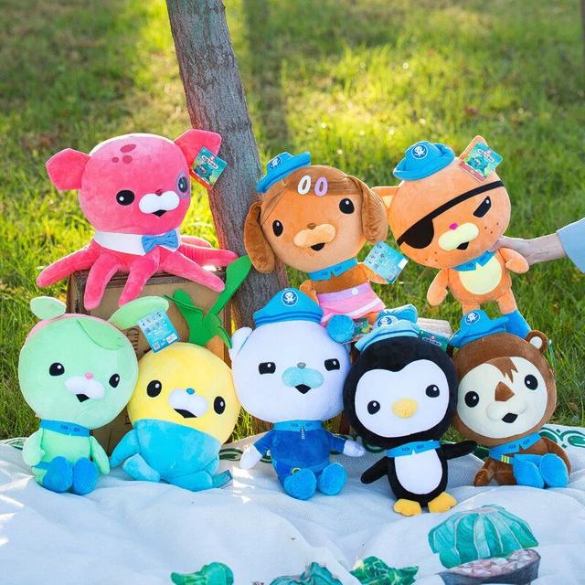 DASHI OCTONAUTS BARNACLES Kwazii Peso Tweak Shellington Inkling Toys ...