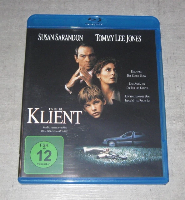 DER KLIENT [BLU-RAY] Tommy Lee Jones Susan Sarandon John Grisham ...