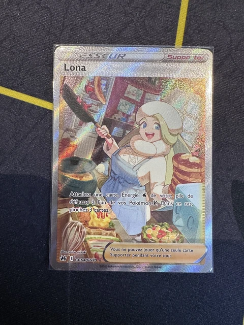 CARTE POKEMON LONA GG64/GG70 FA Full Art Epée et Bouclier EB12.5 FR ...