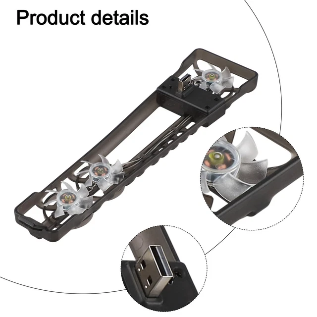 AESTHETIC DESIGN COOLING Fan for PS5 Pro featuring Speed Control and ...