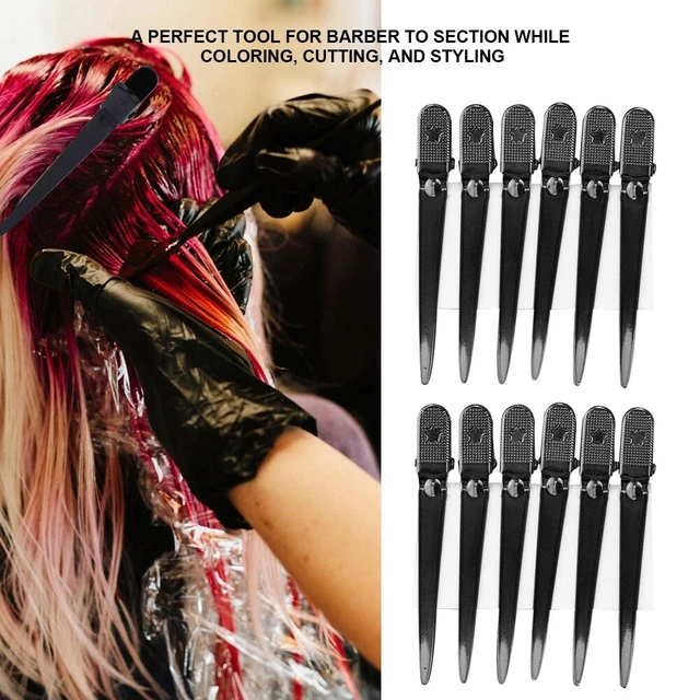 100BOX 12PCS/BOX HAIR Styling Clips Hairdressing Salon Sectioning ...