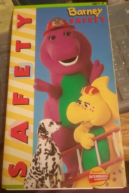 BARNEY - BARNEY Safety (VHS, 1995) EUR 11,12 - PicClick FR